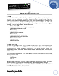 Mengenal Html - Repository